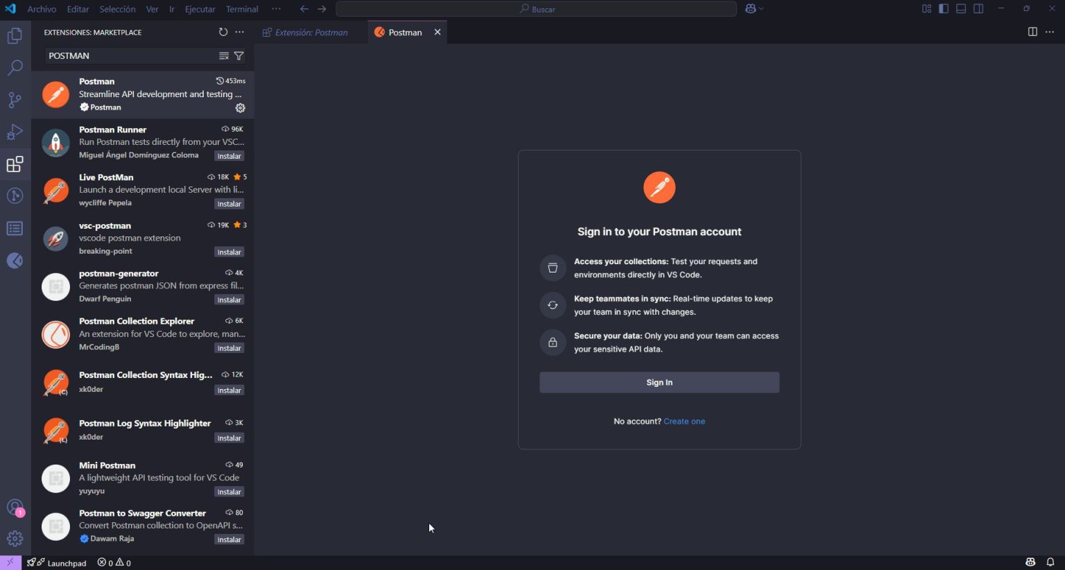 Prueba tus APIs con Postman desde VS Code - ABD Consultora Informática